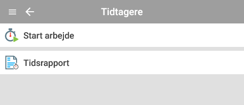 Registration of time with timer – Handyman Support